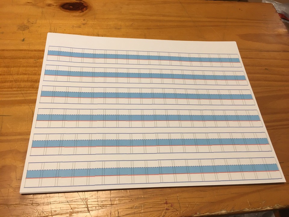 NEW Writing Paper for Kids - HANDWRITING PAPER - (100 sheets) | eBay