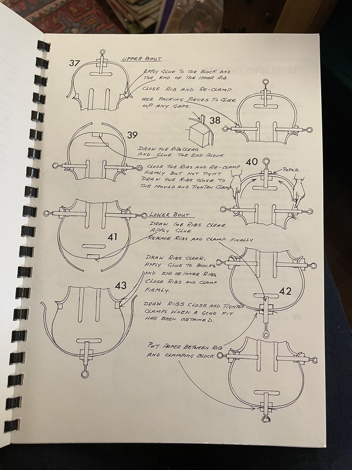 Robertson's Fiddlemaker's Worksheets : Violin / Fiddle Making : Music ...