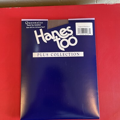 Hanes Plus Collection Queen Size 3Q Control Top Style E08 Barely There ...