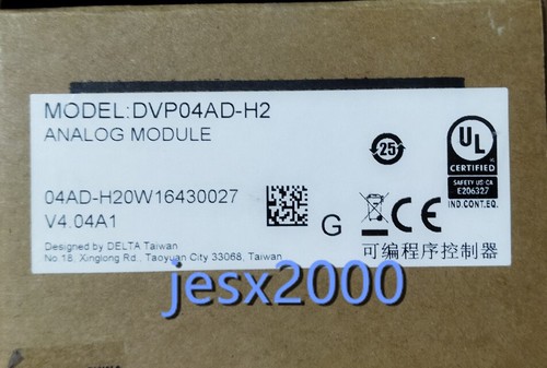 1PC NEW Delta DVP04AD-H2 PLC module | eBay
