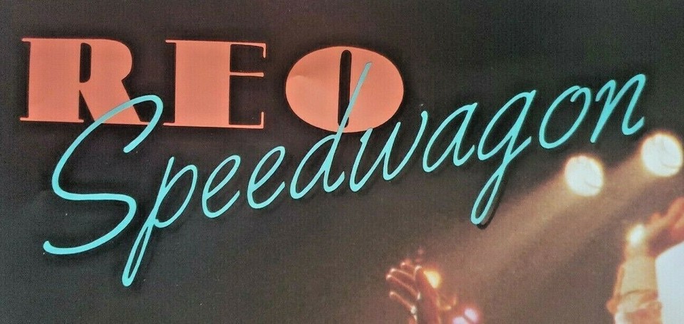 Vintage 1981 REO Speedwagon Concert Poster Cat. No. 43 32" X 21" NOS | eBay