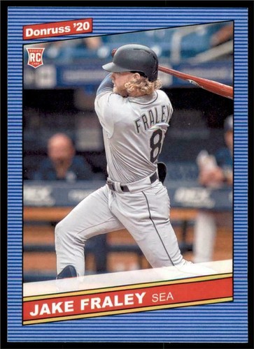 2020 Donruss #246 Jake Fraley RC Rookie Card Seattle Mariners 💥⚾💥 | eBay