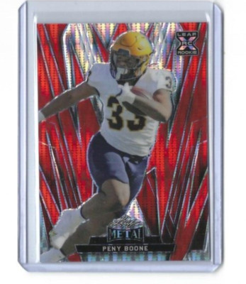 2024 Leaf Metal Draft Peny Boone Red Pulsar XRC Rookie SSP #67 2/3 | eBay