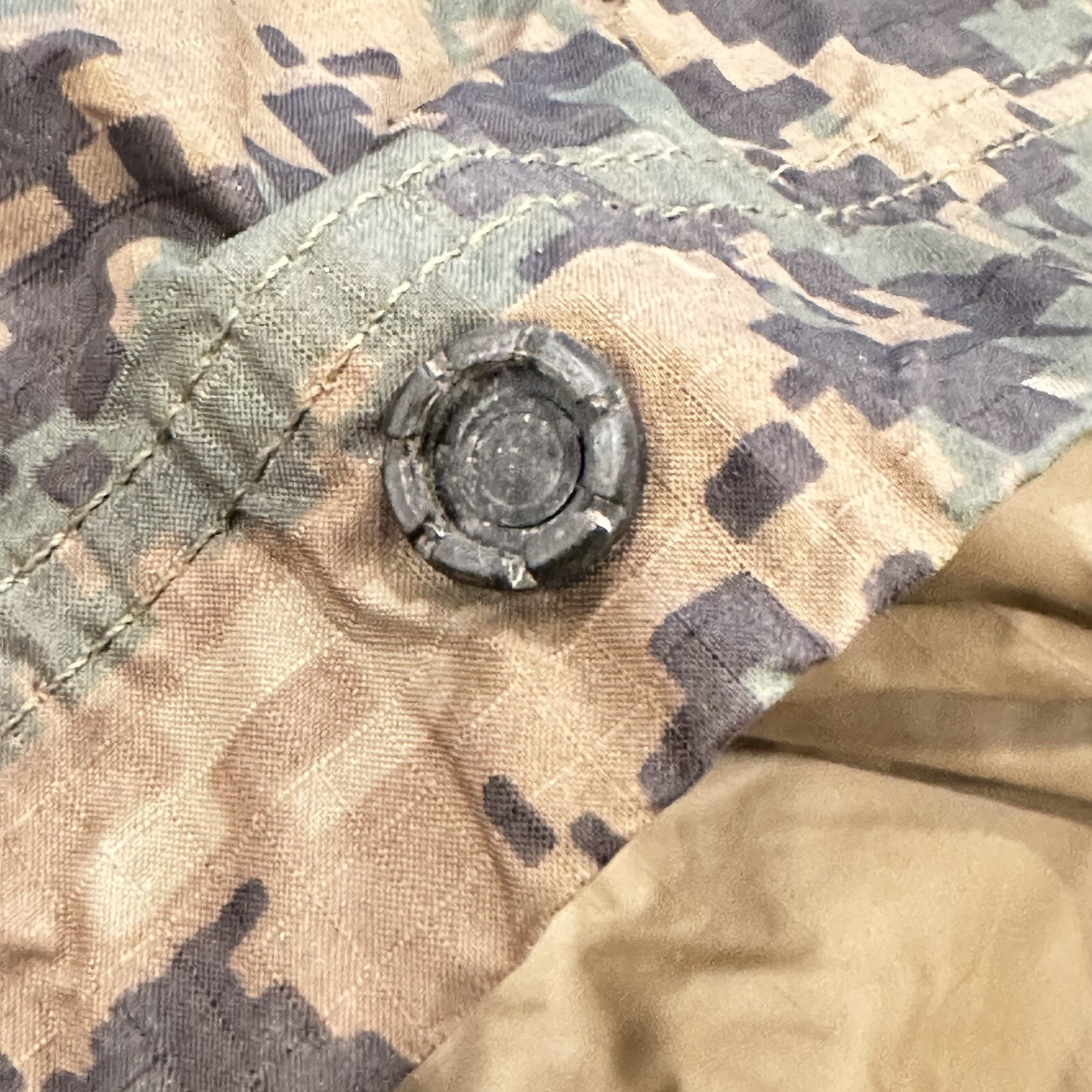 USMC MARPAT Woodland Reversible Field Tarp Hasty Shelter Tarpaulin USGI ...