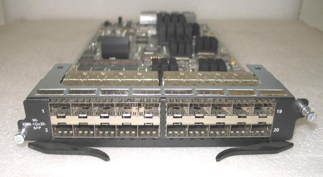 Brocade Foundry NetIron Ni-xmr-1gx20-sfp 20 Port Gigabit SFP Module ...
