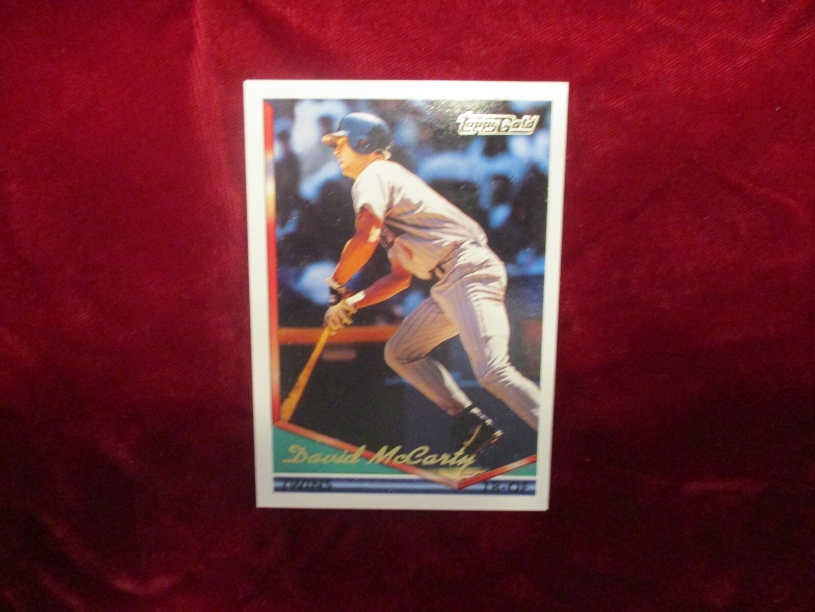 1994 Topps Gold Baseball Card #156 David McCarty | eBay