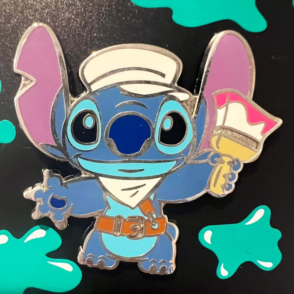 Stitch Painter Artist Find Stitch! Hana Hou!! Pin Rally Japan Disney ...