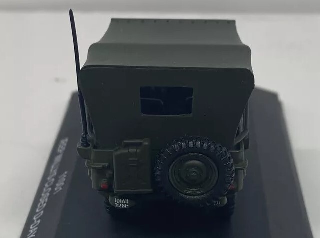 1/43 WW2 US ARMY CANOPY JEEP SUNSTAR CLOSED COVERED 11001 MODEL O GAUGE ...