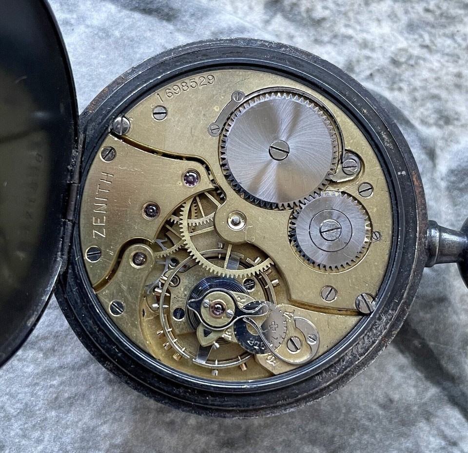 Antique ZENITH old pocket watch Works perfect | eBay