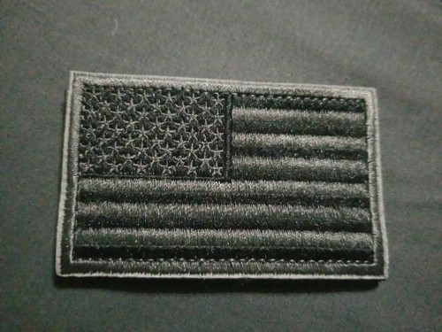 USA AMERICAN FLAG TACTICAL US MORALE MILITARY Covert BLACK OPS HOOK ...