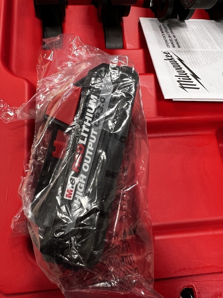 Milwaukee 2773-20 M18 Force Logic Pro Press Tool Kit 6 Jaws, Charger2 ...