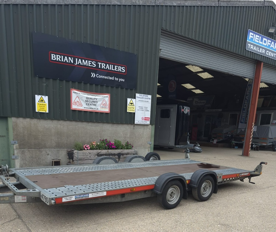 Used Brian James A4 Trailer 125-2424 5m x 2m 3.0t GVW | eBay UK