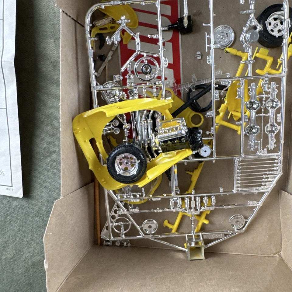 Vintage 1985 Revell Ed Roth Mysterion Model Kit 1/25 w/ Instructions | eBay