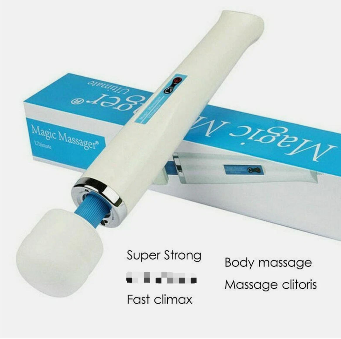 Original Magic Wand Massager 30 Speed Hitachi Motor Full Body Extreme ...