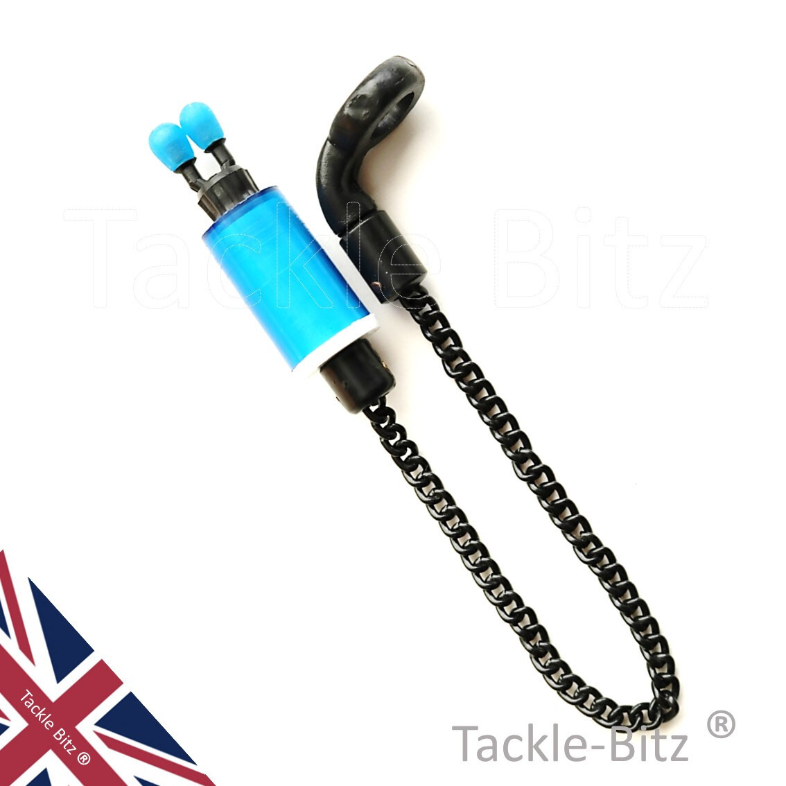 3 BLUE Carp fishing Tackle Bobbins Bite Indicators Semi Short Chain 15 ...
