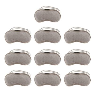 10 Pcs / Pack Terry Cloth Eye Mask Breathable Sleep Eye Cover | eBay UK