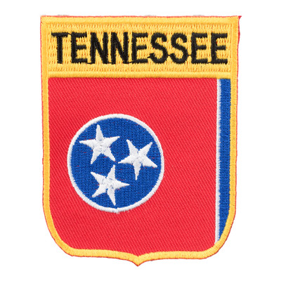 Tennessee State Flag Shield Patch, United States of America Patches | eBay