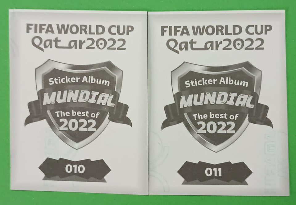 2022 SC Qatar World Cup FIFA #010-011 AL BAYT STADIUM Sticker Puzzle | eBay