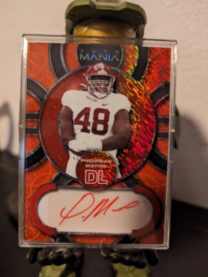 2022 Wild Card Auto Mania Phidarian Mathis 68/100 #AM-C29 | eBay