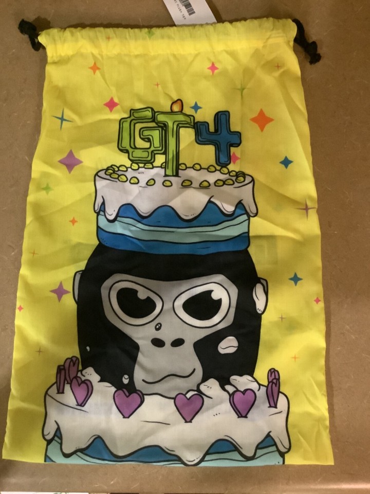 Makeship Gorilla Tag Monke Plush w/ funding rewards + In-Game Code ...