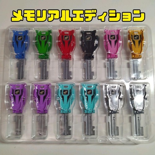 Power Rangers Super Megaforce Gokaiger Ranger Key Kyoryuger 12p Set ...
