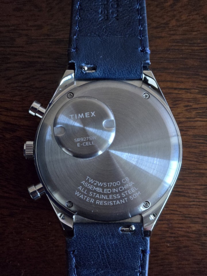 Timex Waterbury Racing Watch Leather Band. | eBay