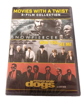 Movies With A Twist: 3 Films (DVD) Reservoir Dogs, Now You See Me ...