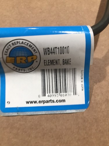 WB44T10010 BAKE ELEMENT FITS GE RANGE ERP | eBay
