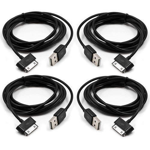 4 X USB SYNC CHARGER CABLE APPLE IPHONE 4 3G IPOD NANO | eBay