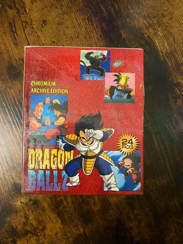 Dragon Ball Z Chromium Archive Edition Trading Card Box NEW Sealed DBZ ...