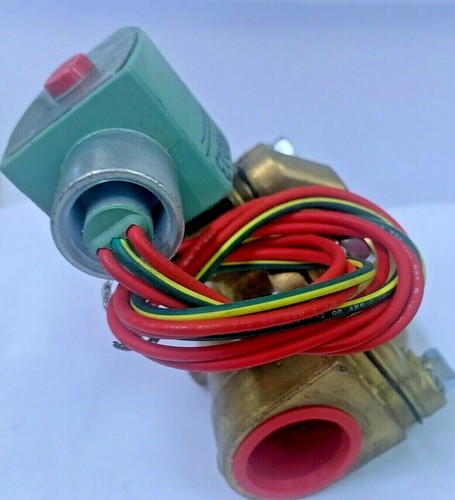 ASCO 8210G004 2-Way NC General Service Solenoid Valve 1 in. 120/60 AC ...