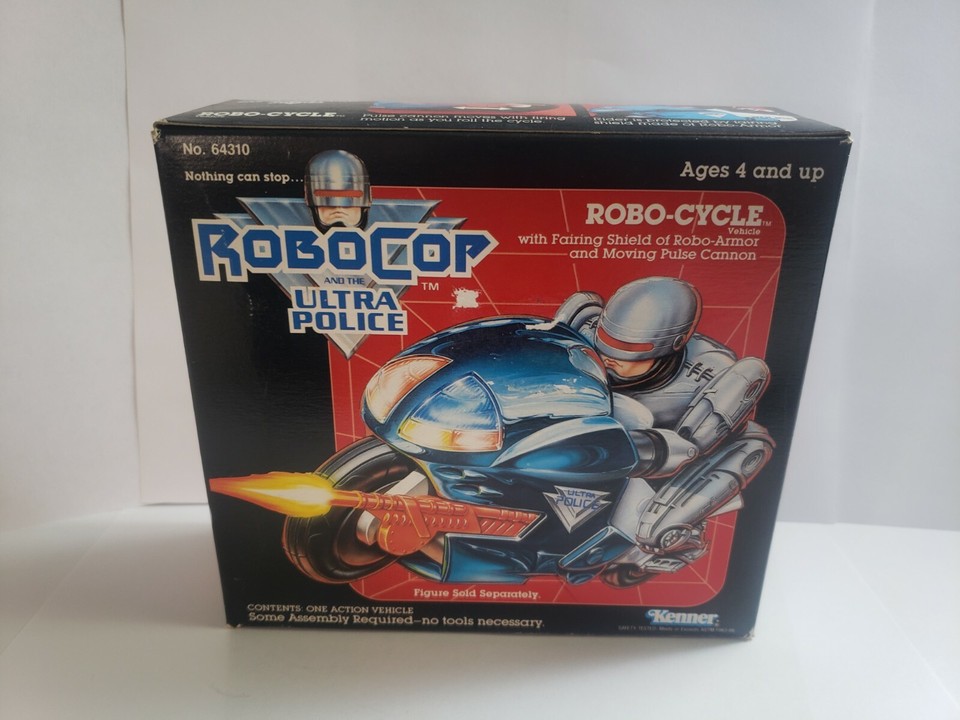 🔥🚨Vintage 1988 Orion Robocop ROBO-CYCLE New In Box! NM Rare 80s 90s ...
