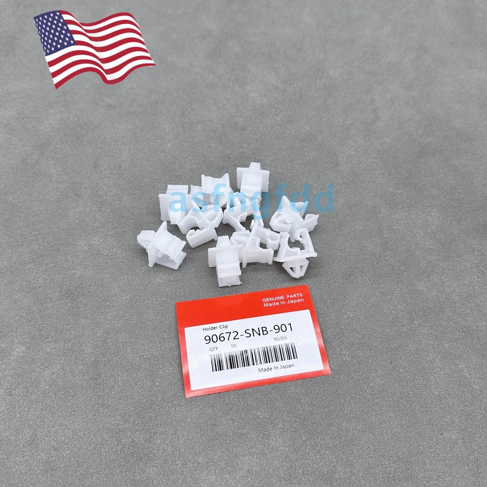 10X For 2013-2016 Honda Accord 4cyl Hood Prop Rod Holder Clip 90672-SNB ...