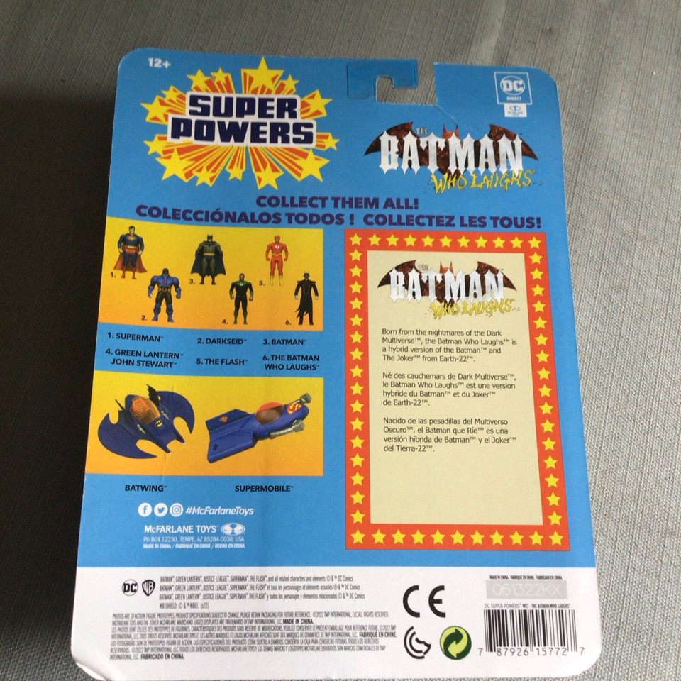 DC Super Powers Retro The Batman Who Laughs Action Figure McFarlane ...