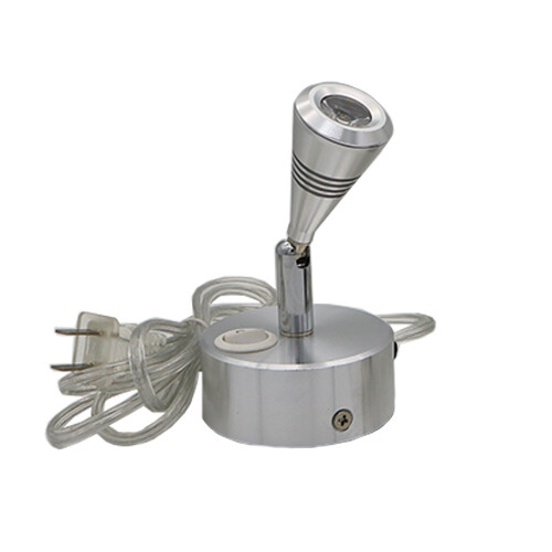 3W LED Wall Ceiling Surface Mount Light Spot Lamp On/off Button Plug In ...