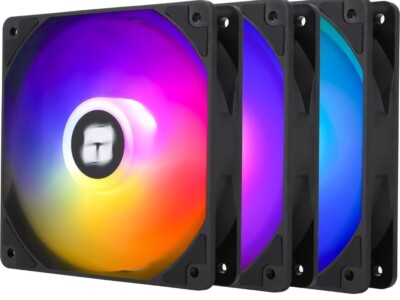 Thermalright TL-C12C-S X3 CPU Fan 120mm ARGB Case Cooler Fan 4pin PWM ...