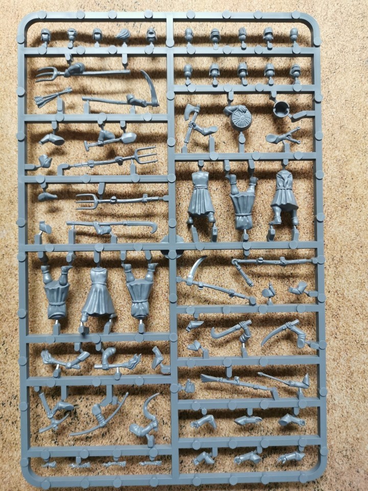Fireforge 28mm Northmen Folk Rabble (6 Models) (1 Sprue) New | eBay
