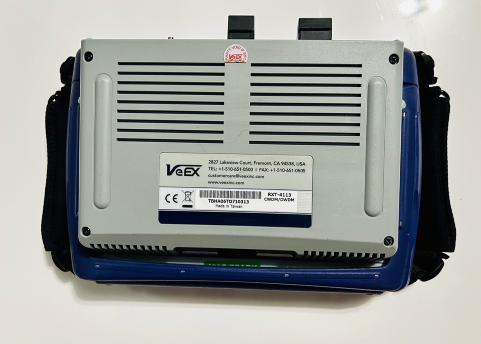 VeEx RXT-1200 w/ RXT-4113 xWDM OTDR Module 18Ch CWDM DWDM 100G (Comcast ...