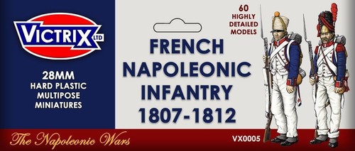 French napoleonic infantry 1807-1812 - 28mm miniatures VIctrix VX0005 ...