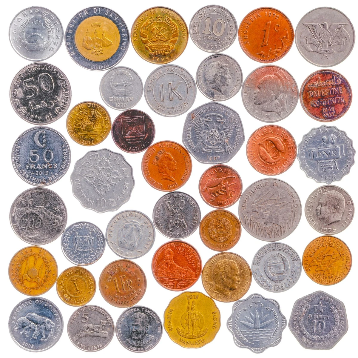 Coins From Around The World