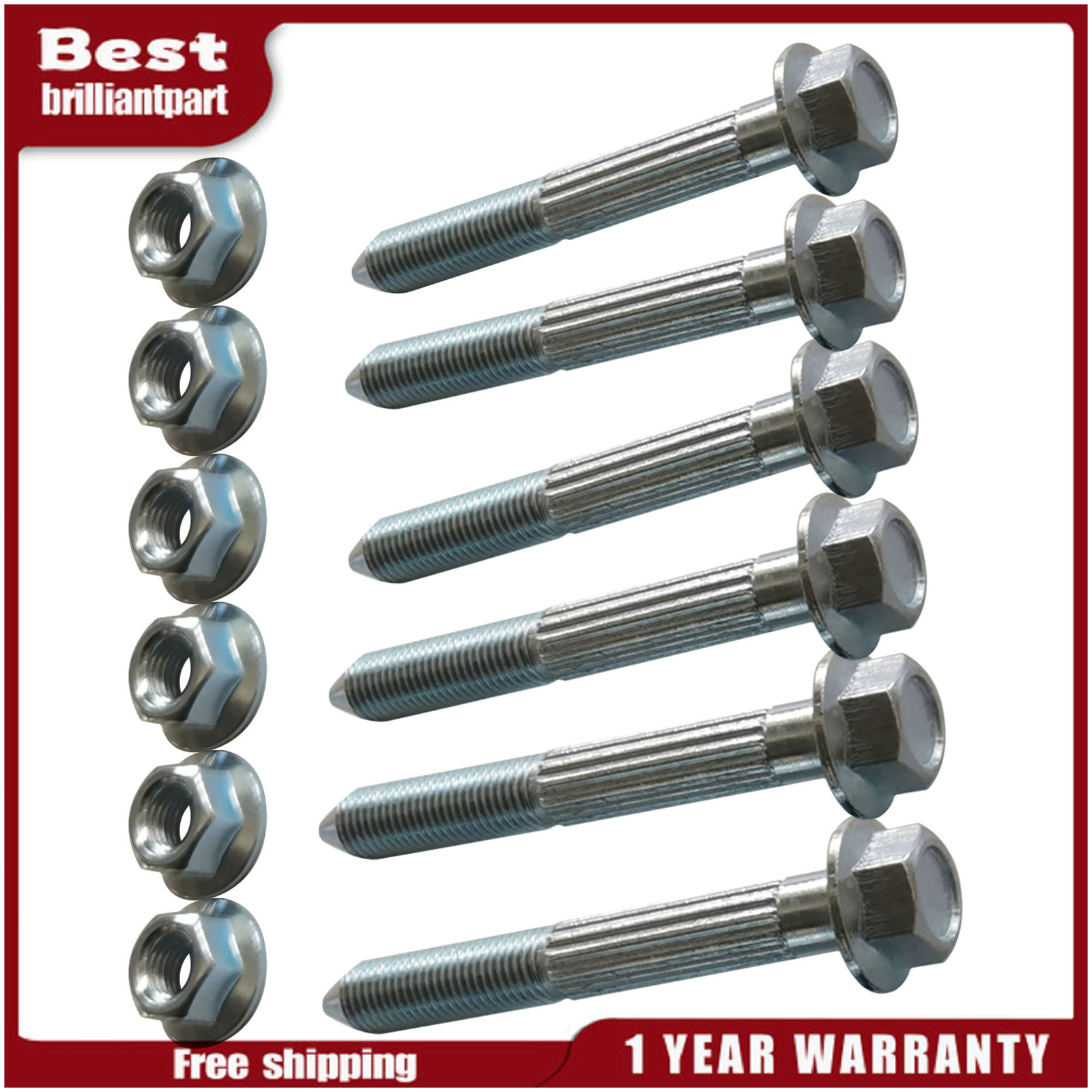 Rear Suspension Control Arm Bolt Kit For 1990-2001 Honda Civic CR-V CRX ...