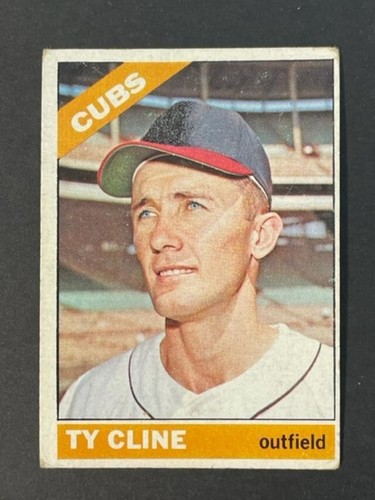 VINTAGE 1966 Topps TY CLINE # 306 - VG-EX Cond | eBay