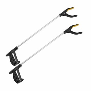 2 x GRABBER TOOL HAND HELD PICK UP GRIPPER EASY REACH MAGNET LITTER ...