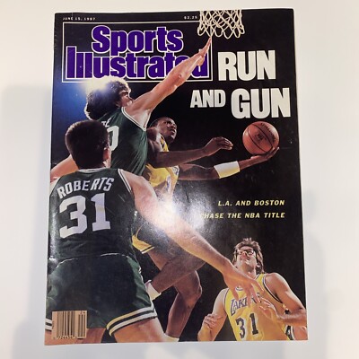 Sports Illustrated June 15 1987 Run And Gun Lakers Celtics Championship ...