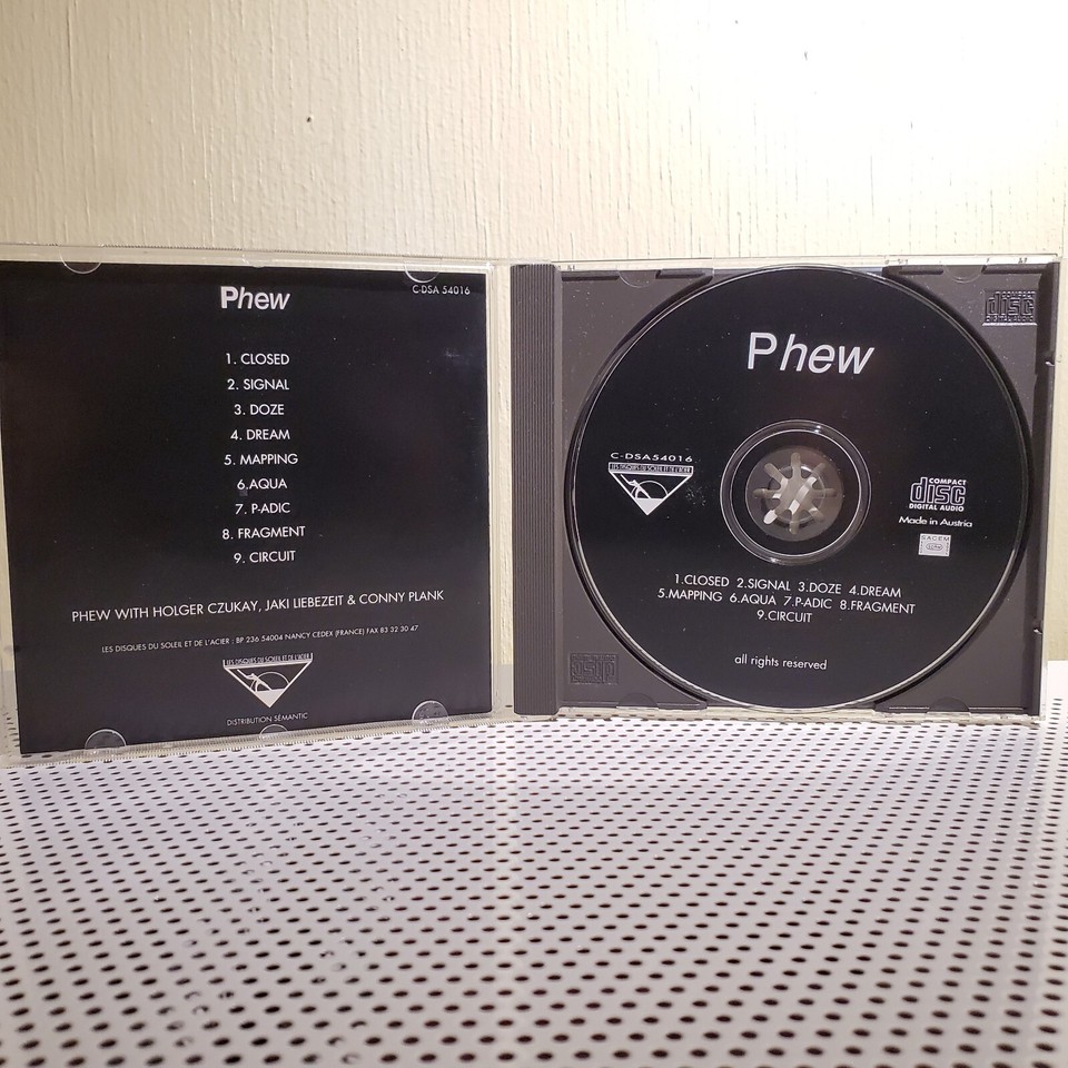 Phew - Phew French CD Reissue w/Holger Czukay 3433430701624| eBay