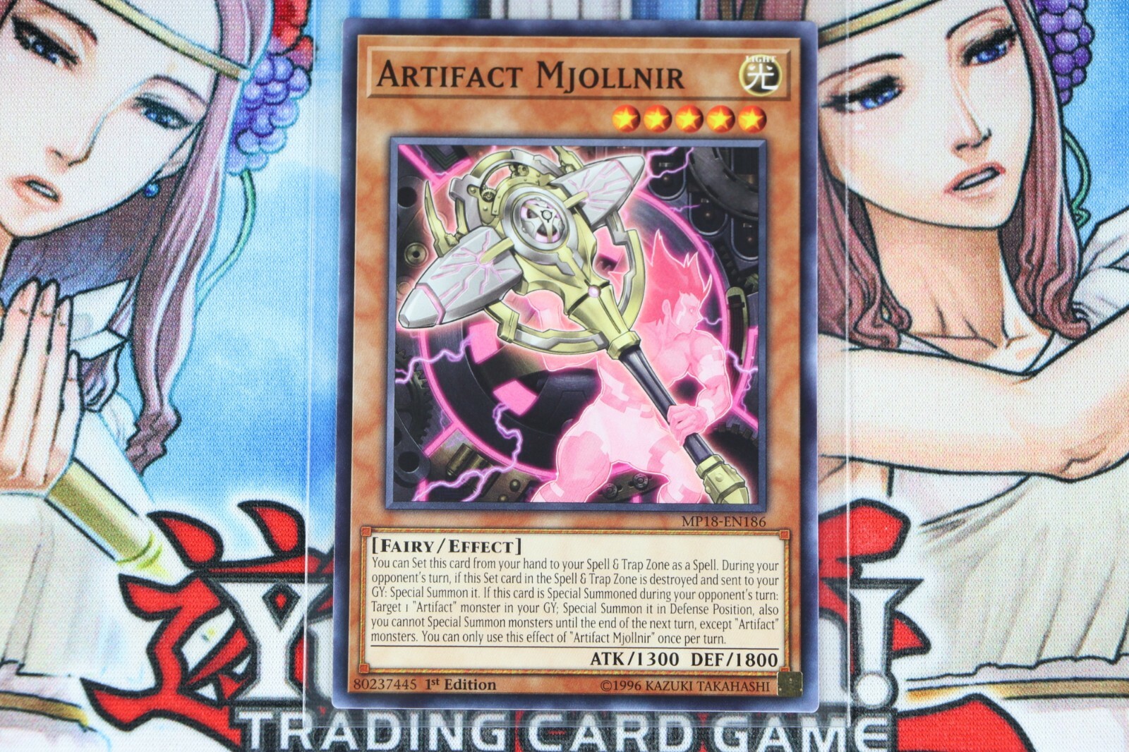 Yugioh Artifact Mjollnir MP18-EN186 1st Ed Common | eBay