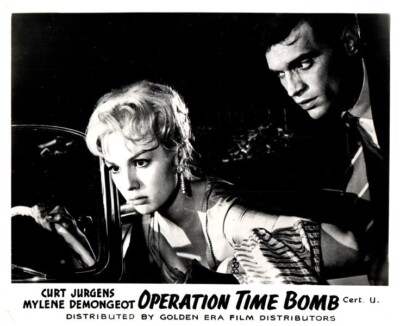 Operation Time Bomb Original Lobby Card 1959 Le vent se lève Mylène Demongeot | eBay