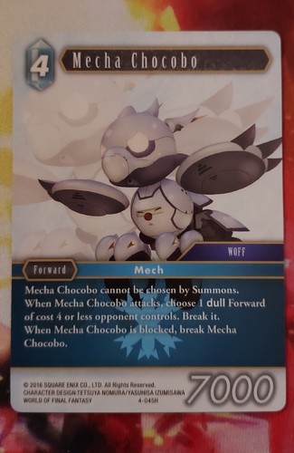 [NM] Mecha Chocobo 4-045H Final Fantasy TCG | eBay Australia