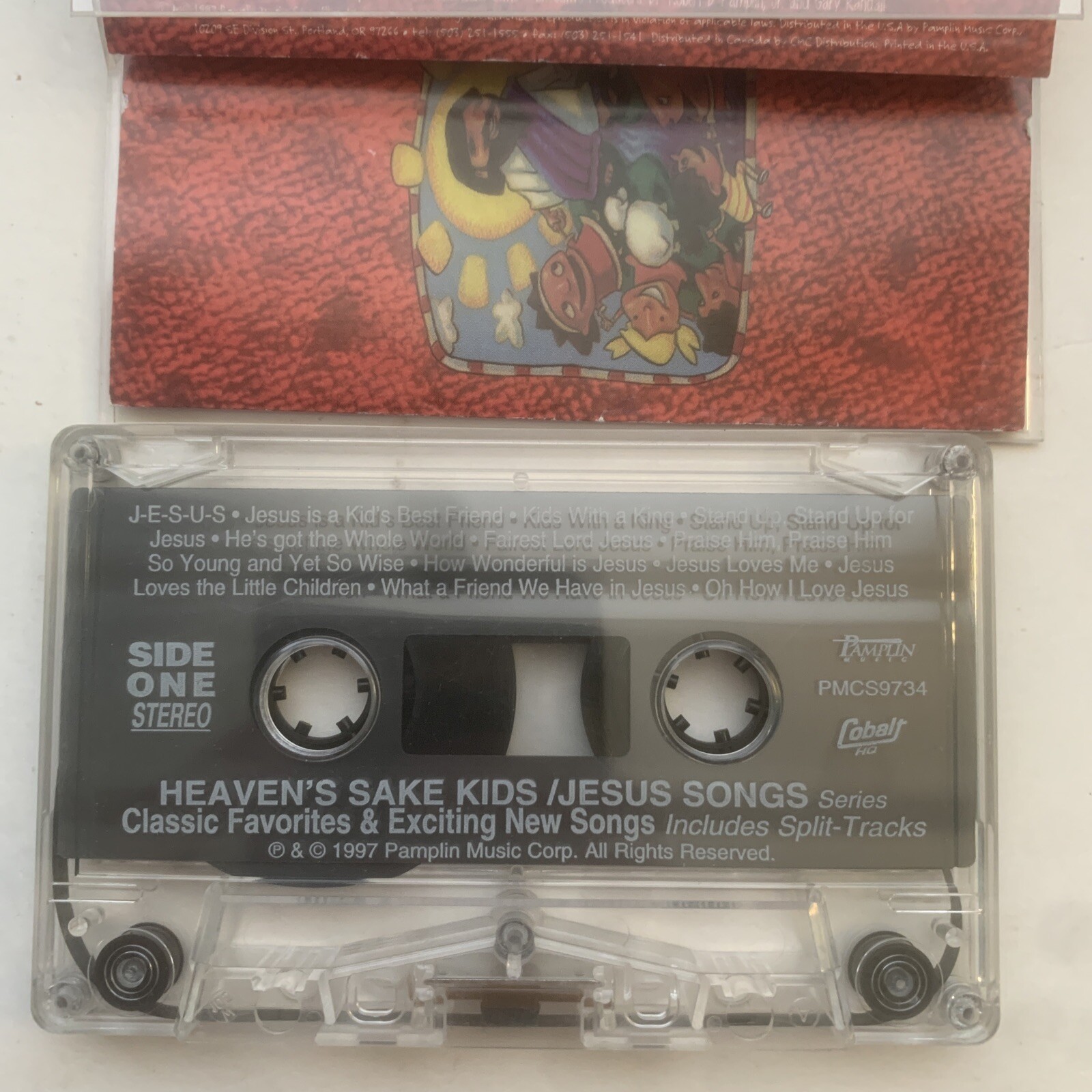 Jesus Songs by The Heaven's Sake Kids (Cassette, Feb-1998, Pamplin ...