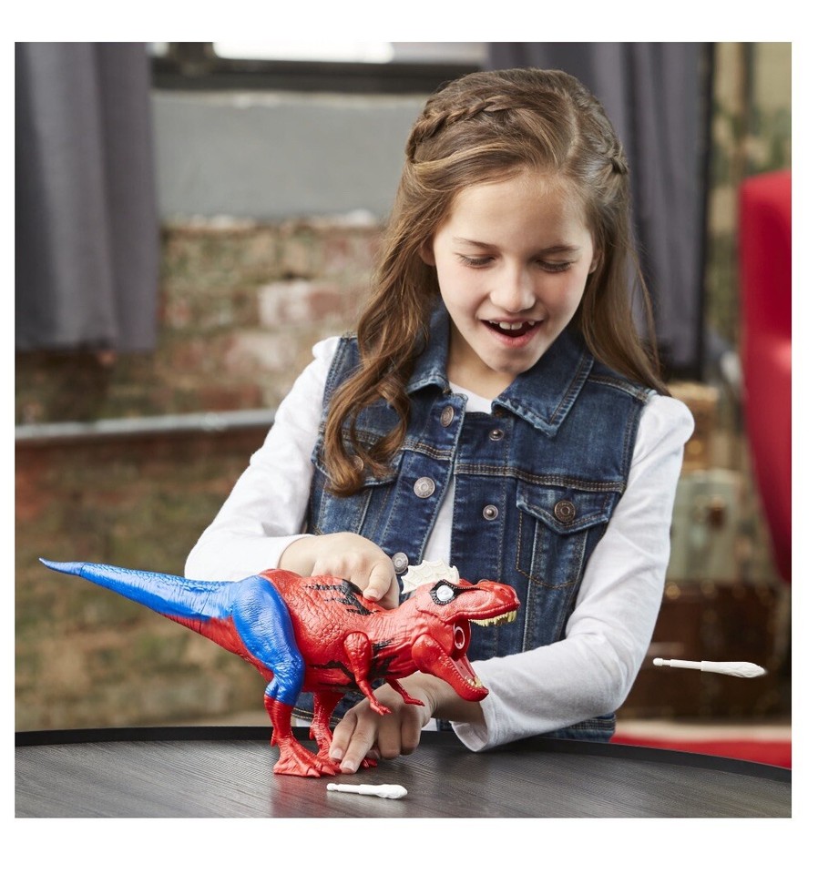 Spiderman Web Chompin SPIDER REX Dino Kids Toy Gift NEW | eBay